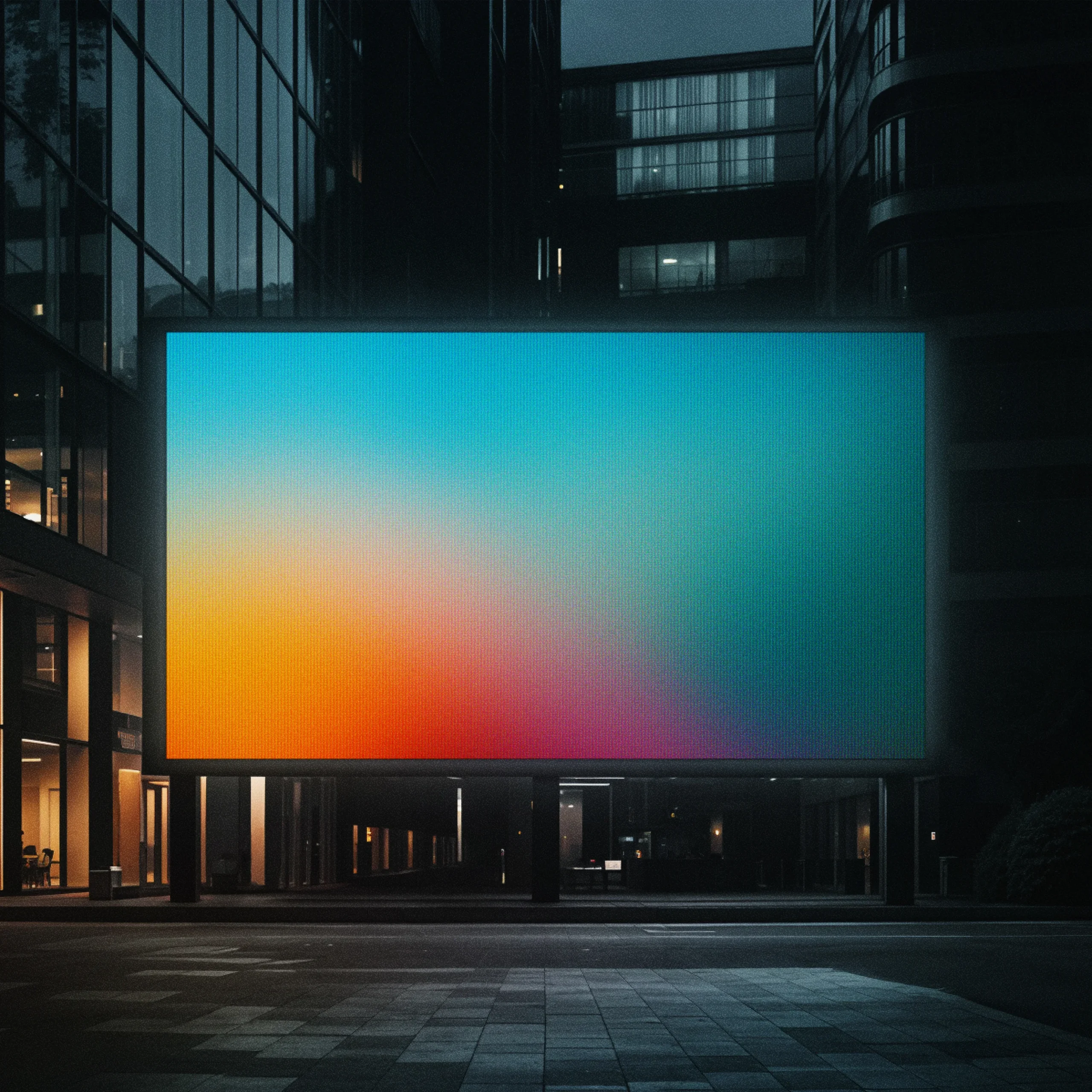 City image, publicités sur écran LED – Nexus Facto